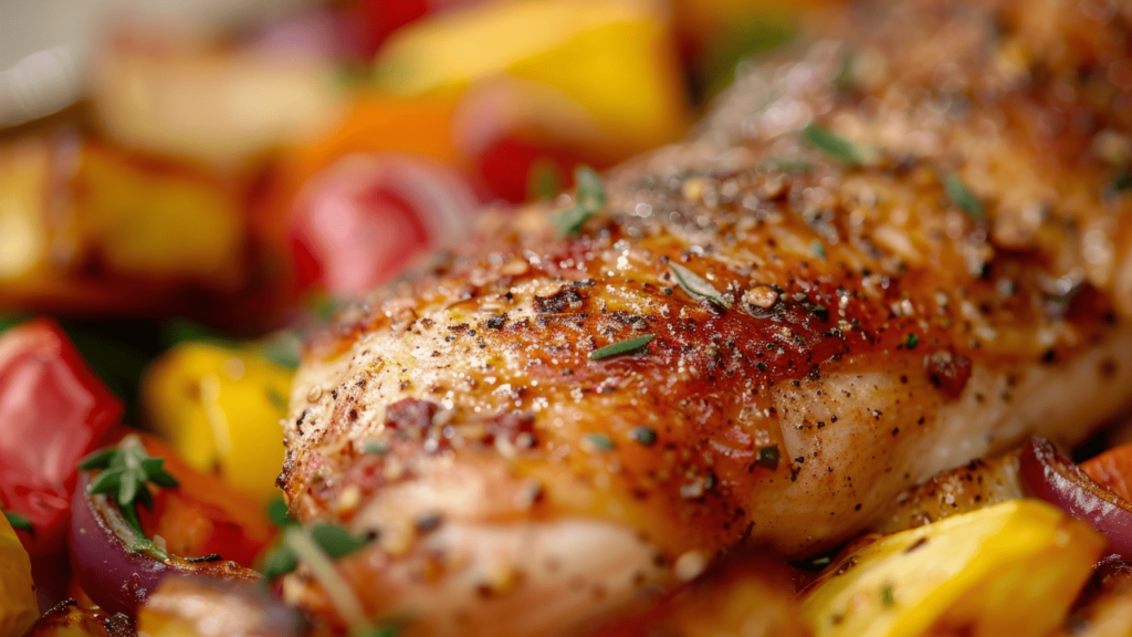 One-pan whole Chicken and Veggie dish - Orka